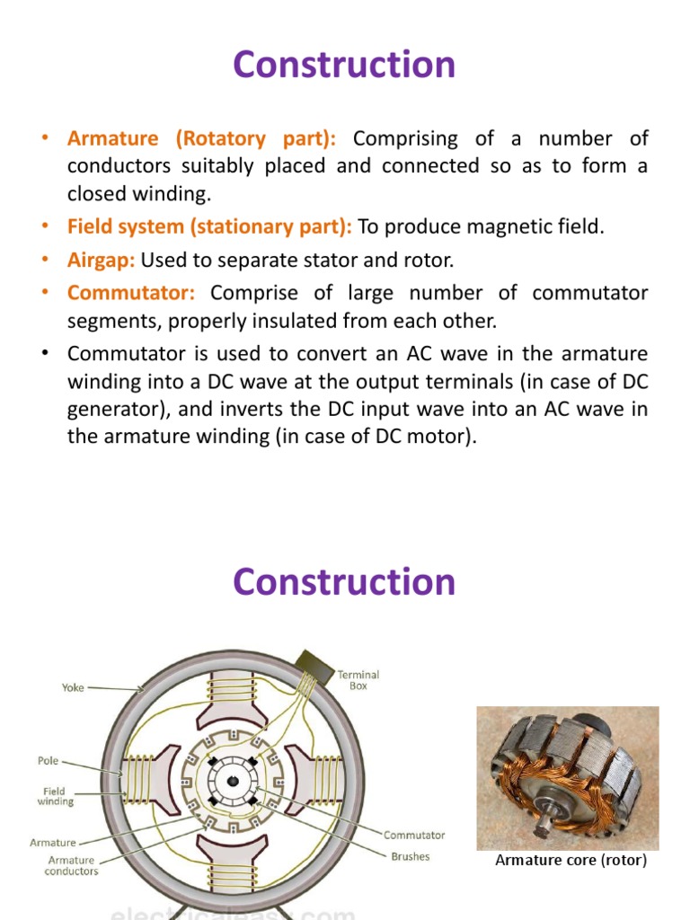 DC Machines | PDF | Electric Motor | Physical Quantities