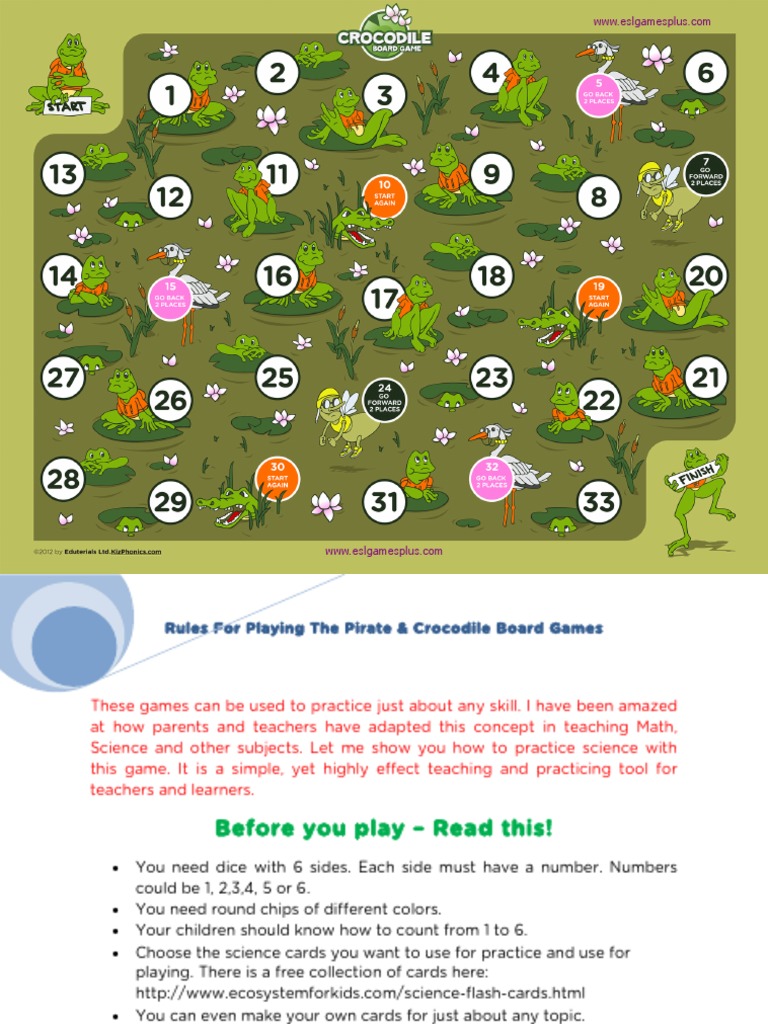 Crocodile Board | PDF | Learning | Cognitive Science