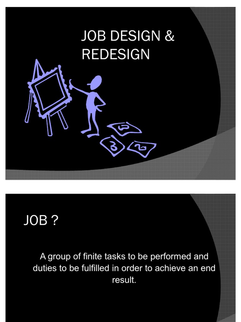 Job Design Amp Redesign | PDF | Employment | Leadership