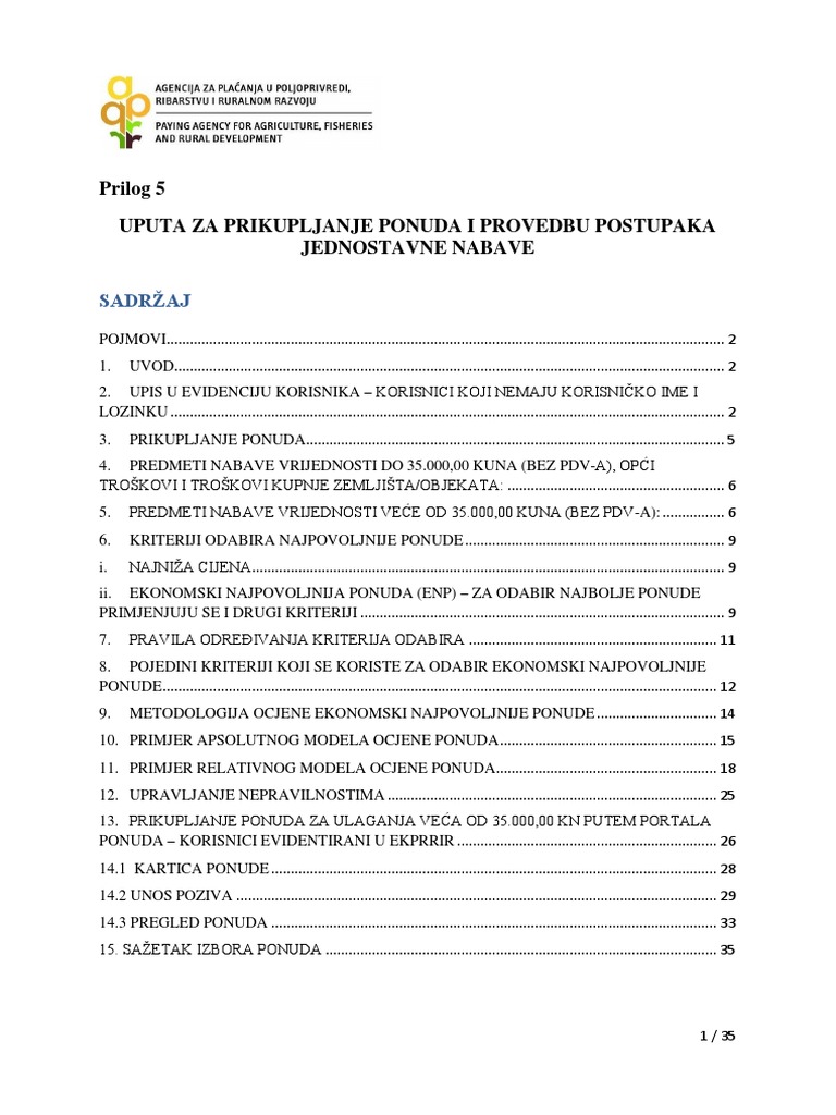 Prilog 5 | PDF