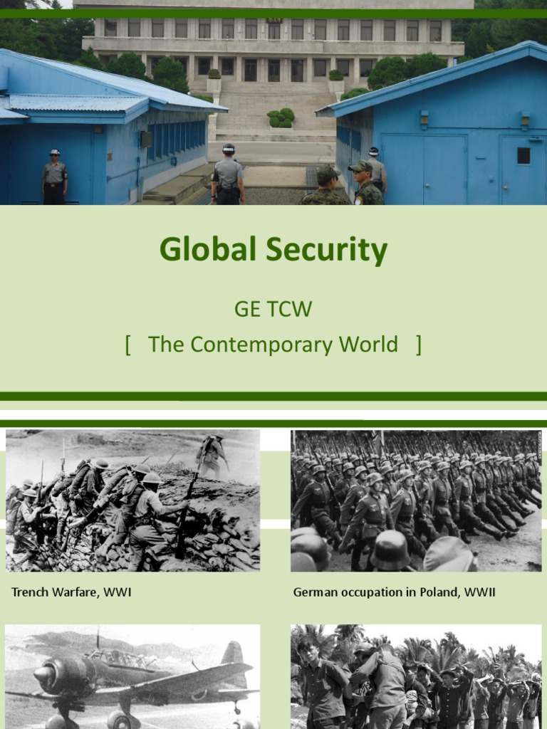 Lesson 4 - Global Security | PDF | Human Security | Securities