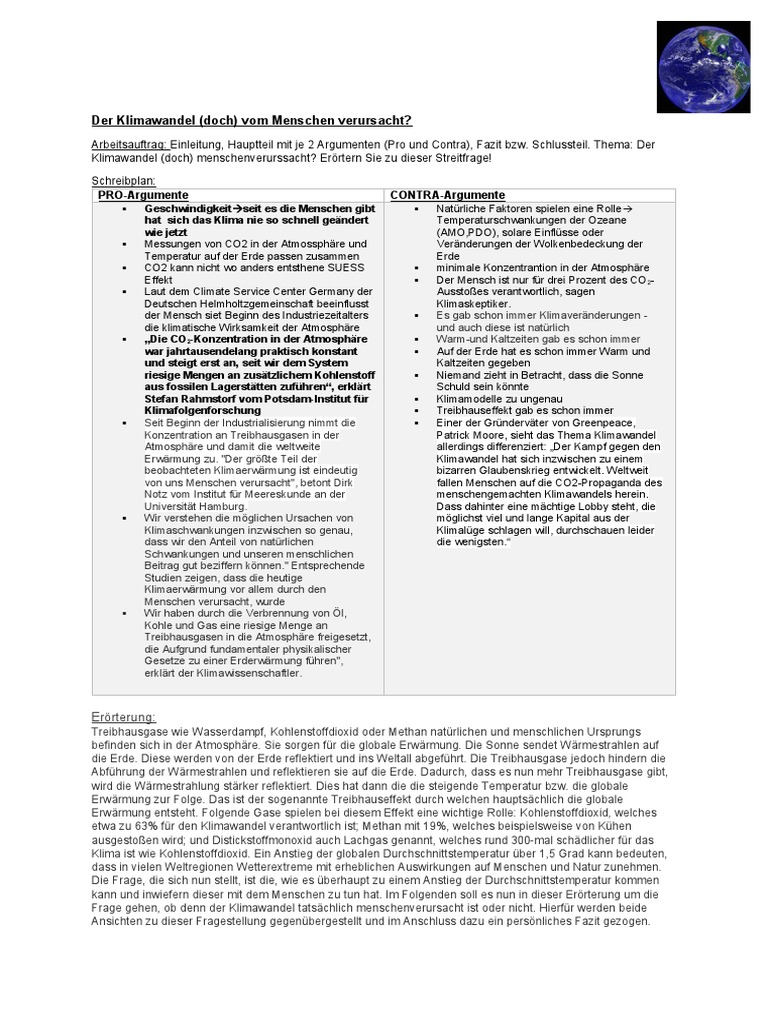 Deutsch Erörterung (1) - Kopie | PDF