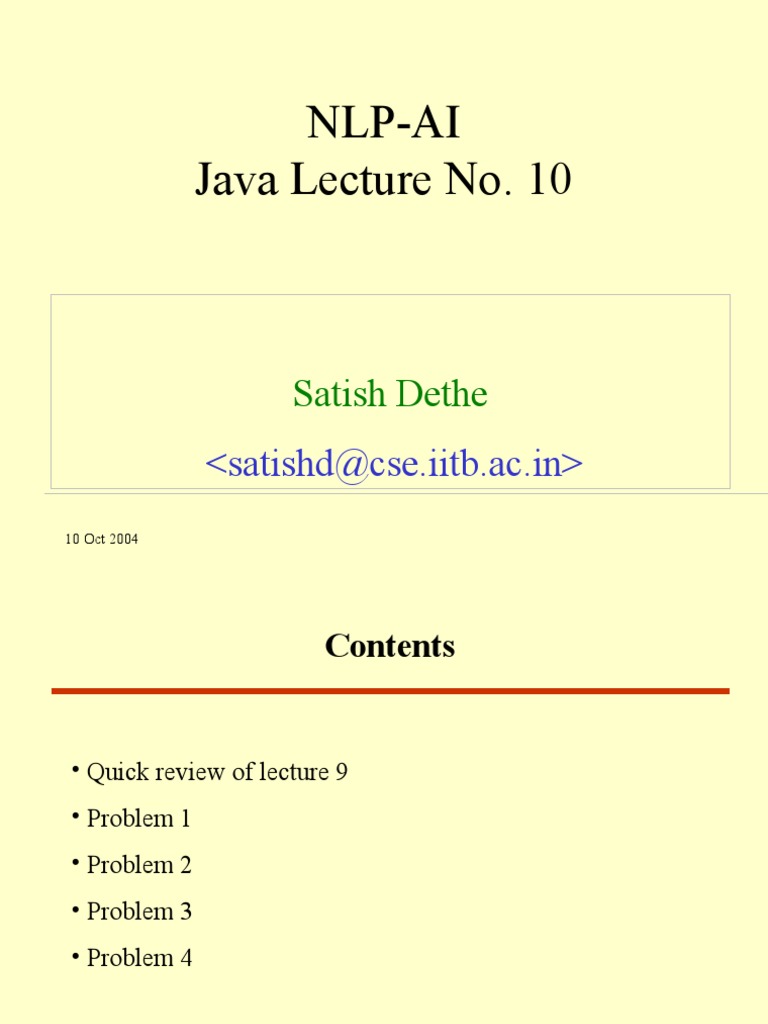 Java Lect 10 Pdf String Computer Science Object Computer Science 4469