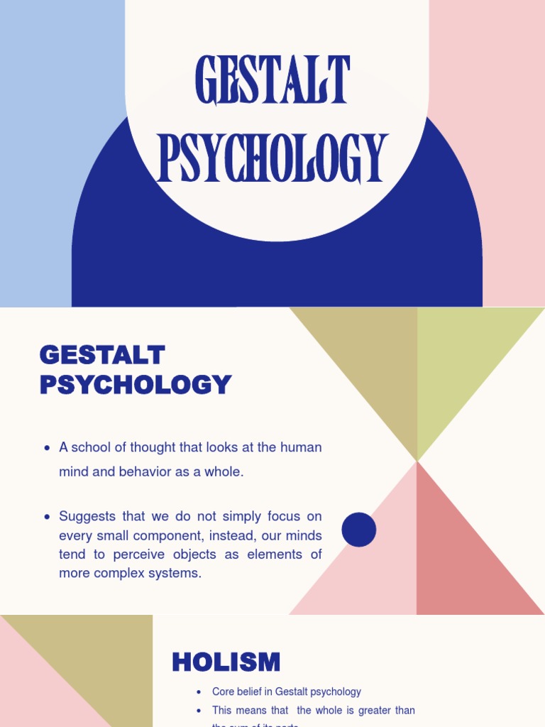 Gestalt Theories | PDF