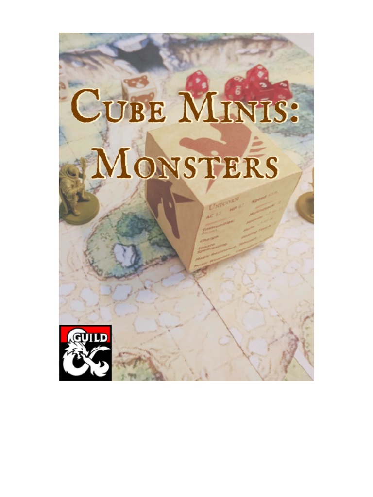 2307199-Cube Minis Monsters v1.1 | PDF | Wizards Of The Coast ...