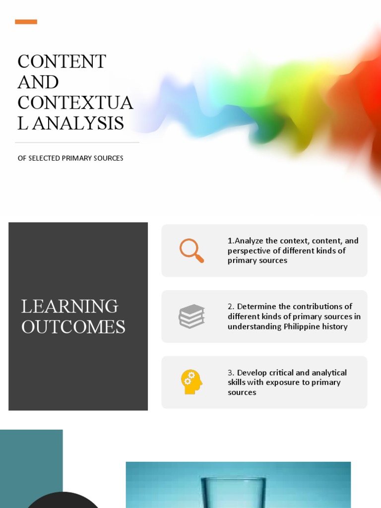 Content and Contextual Analysis | PDF | Primary Sources | Argument