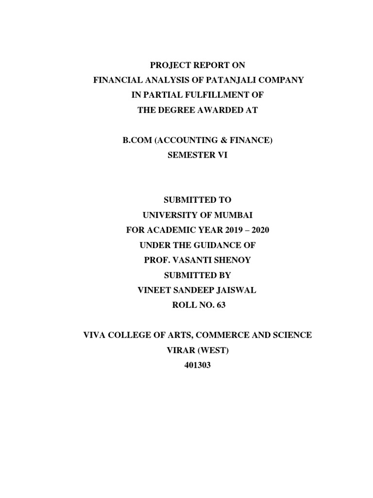 My New Project | Download Free PDF | Financial Statement | Ayurveda