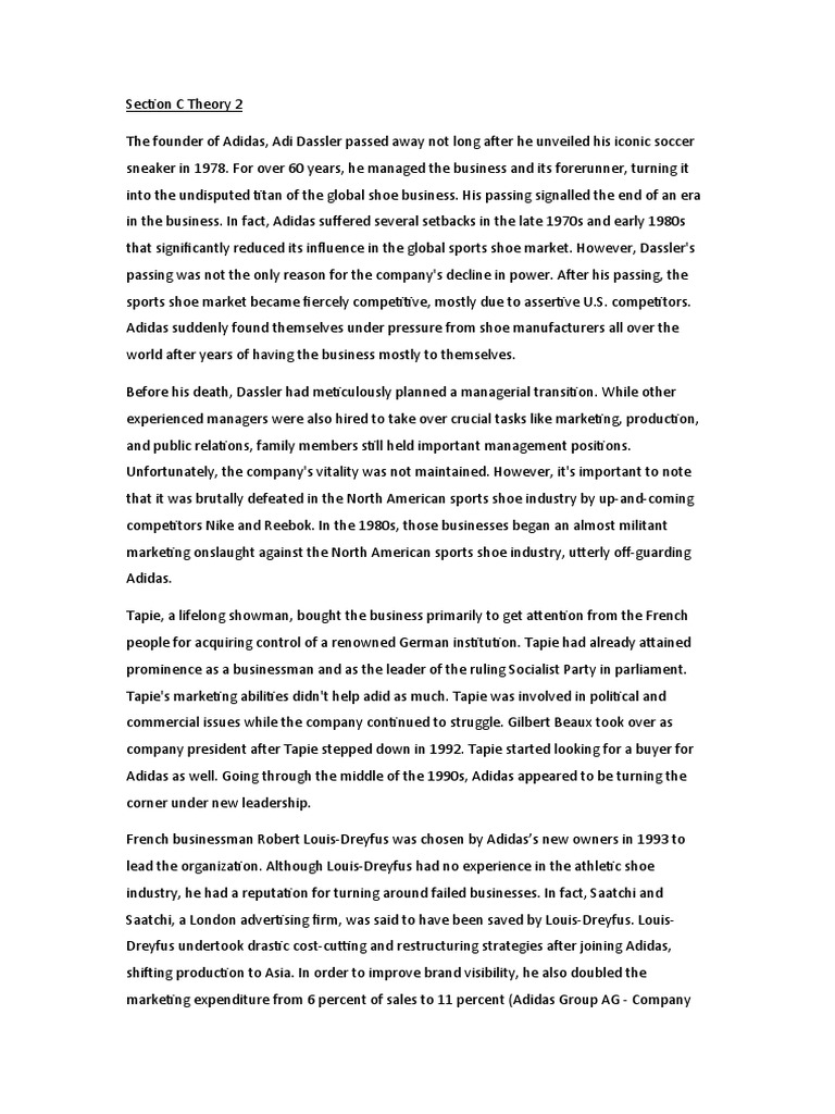 SUNZI Theory and Recommendation | PDF | Adidas | Economies
