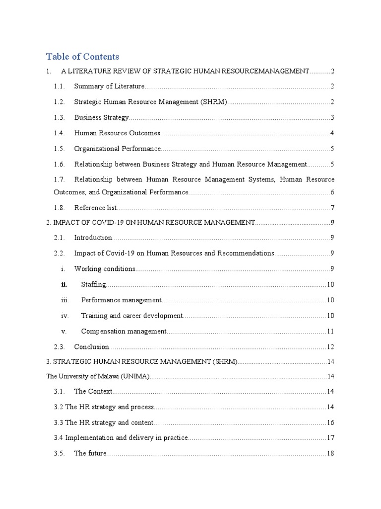 Human Resource Assignment - Edited | PDF | Human Resource Management ...