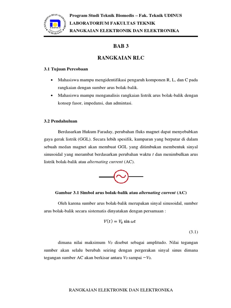 RLC (TP Modul) | PDF