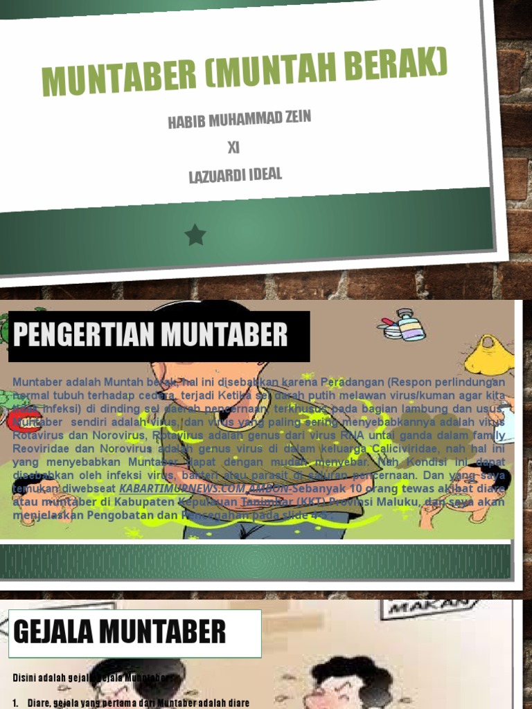 Muntaber (Muntah Berak) | PDF
