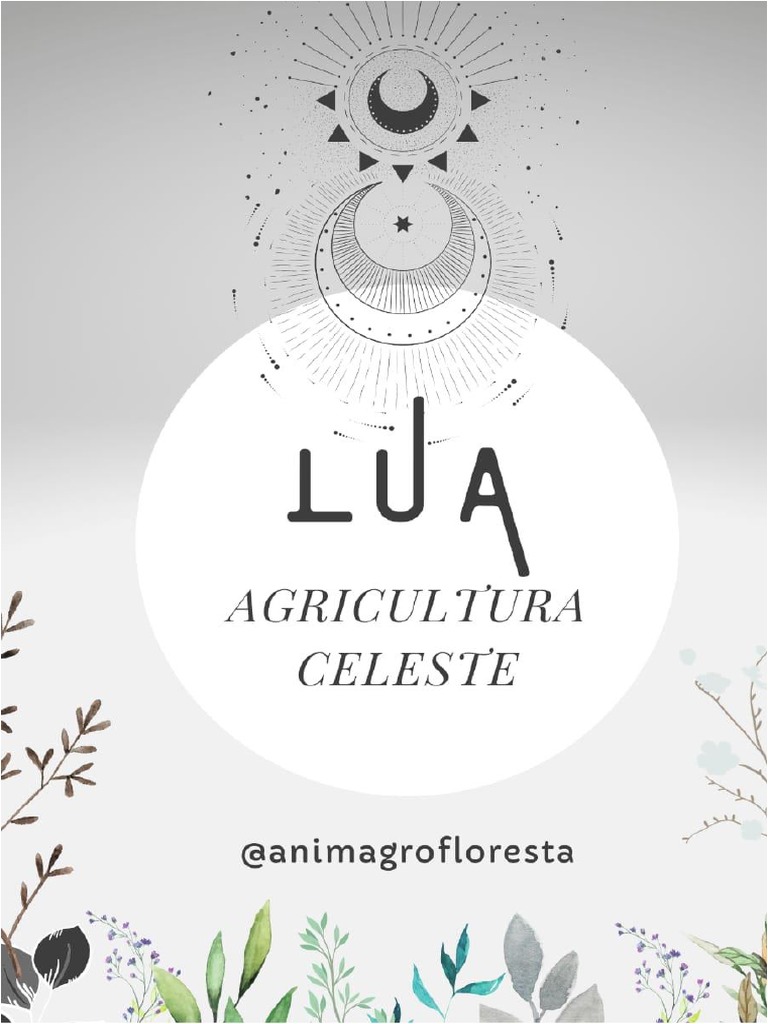 Lua. Agricultura Celeste | PDF | Lua | Terra