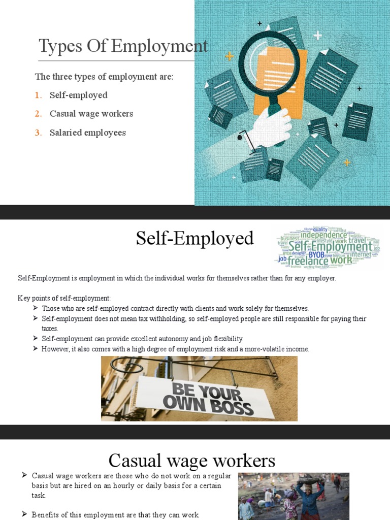 Types of Employment | PDF