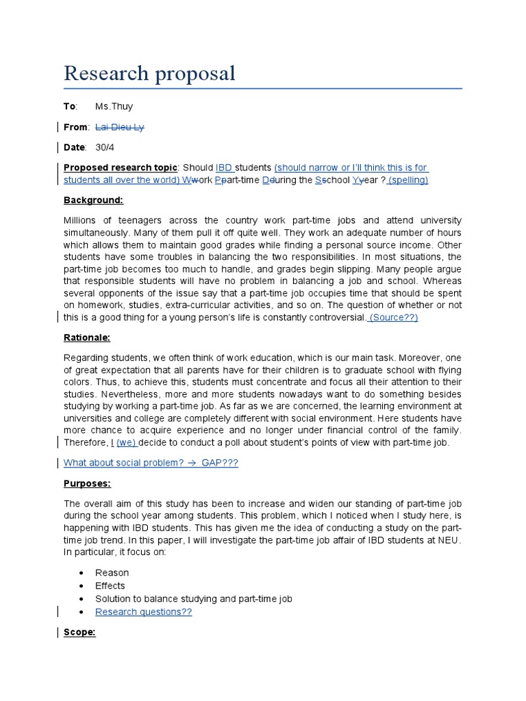 Good - Research Proposal | PDF | Cognition