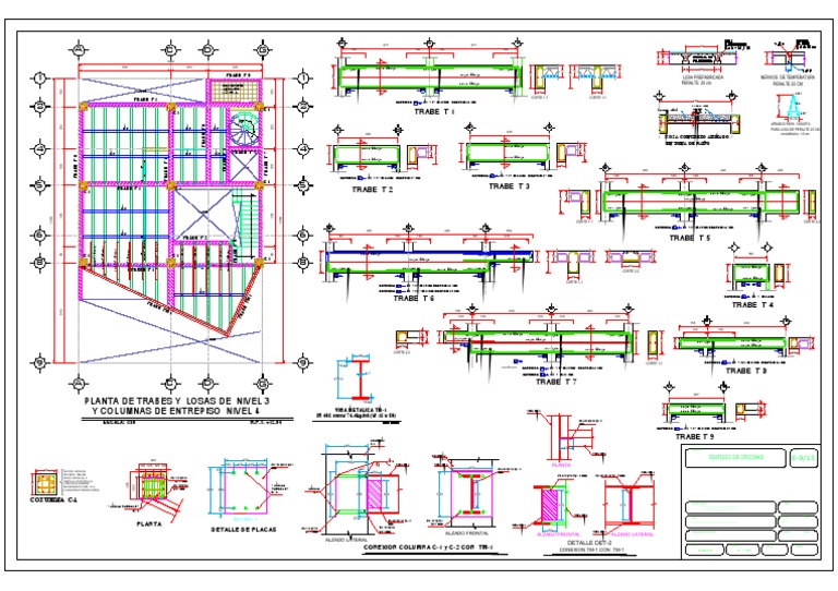 Con Detalle - Trabe Metalica | PDF