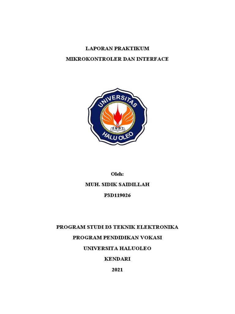 Laporan Praktikum Mikroprosesor Dan Interface | PDF