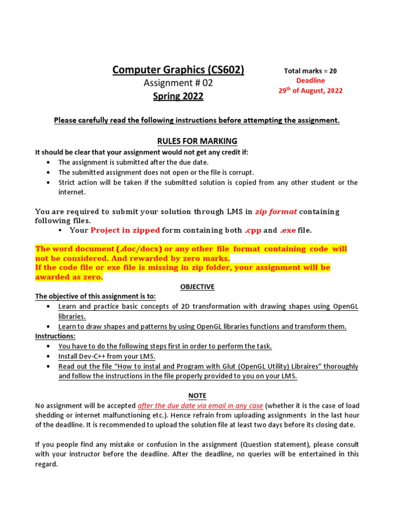 CS602 2 Assignment Solution | PDF | Computer File | Zip (File Format)