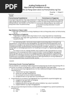 Detailed Lesson Plan For Araling Panlipunan - Konsumo at Produksyon | PDF