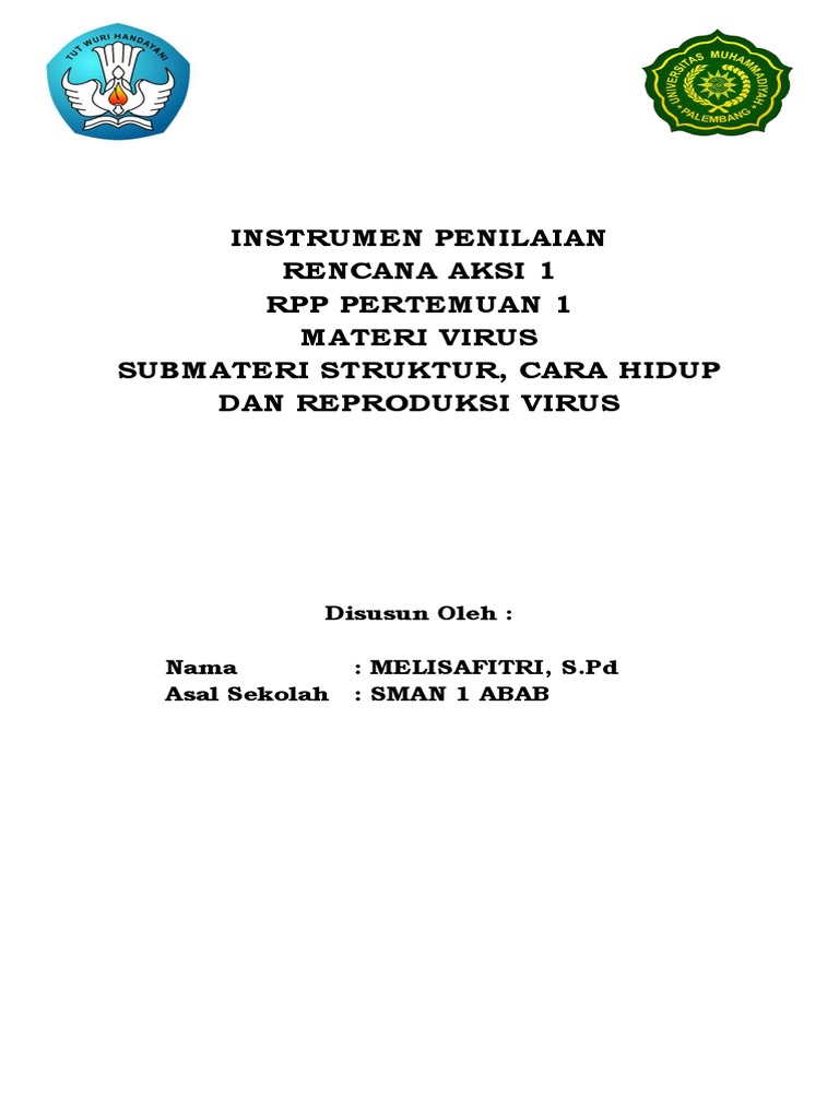 Ra1 - Instrumen Penilaian1 - Melisafitri | PDF