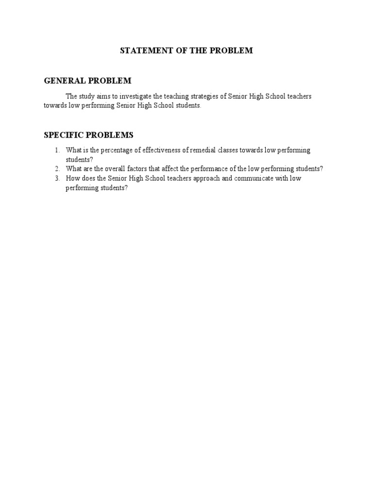 Statement and Questionnaire | PDF | Teaching | Education Theory