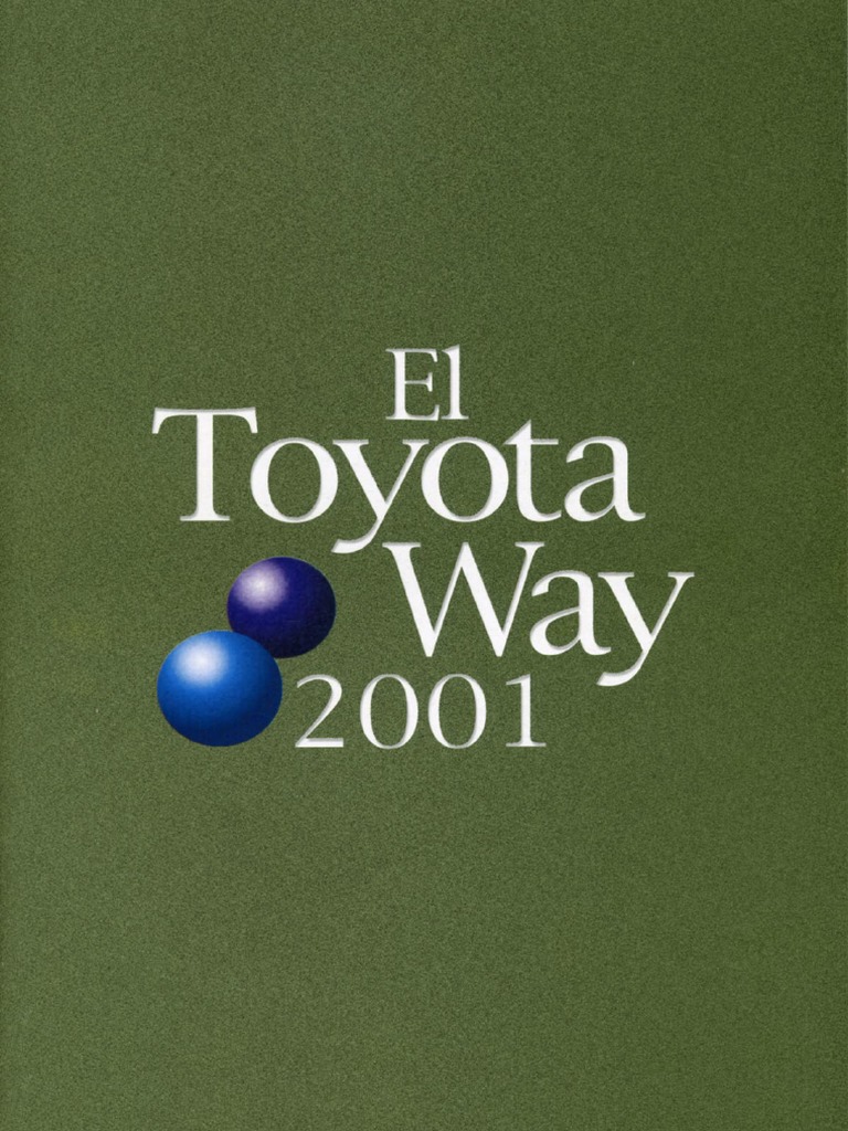 Toyota Way 2001 | PDF