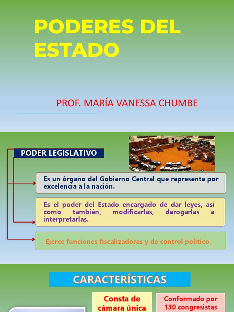 Poderes Del Estado | PDF | Ministerio (Departamento de Gobierno ...