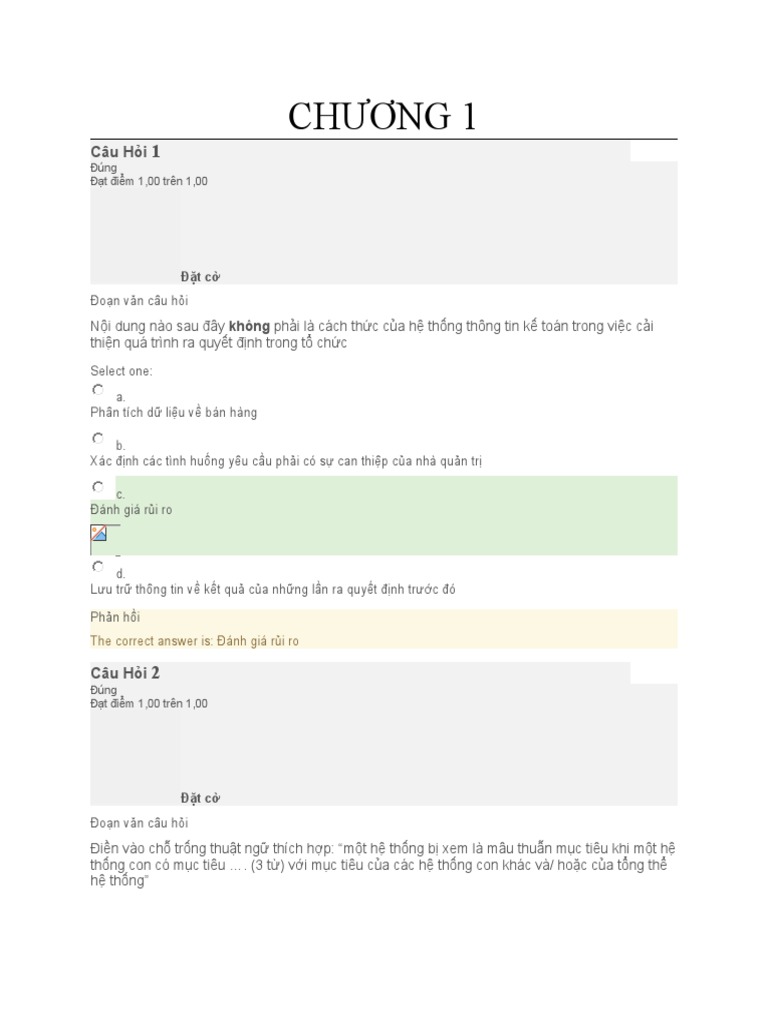 HTTTKT - Cô Trà Lam | PDF