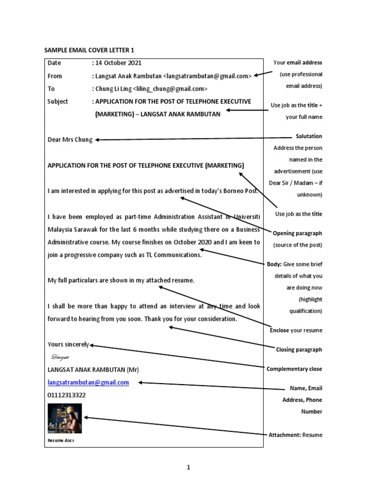 13 - Samplescoverletter 28email 29 | PDF | Software | Computing