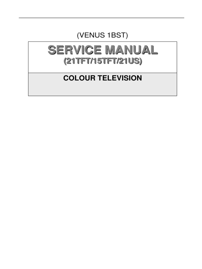 Venus 1 BST | PDF