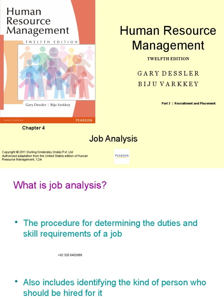 HRM Job Analysis | PDF | Business | Evaluation