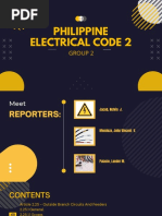 Philippine Electrical Code | PDF | Electrical Wiring | Fuse (Electrical)
