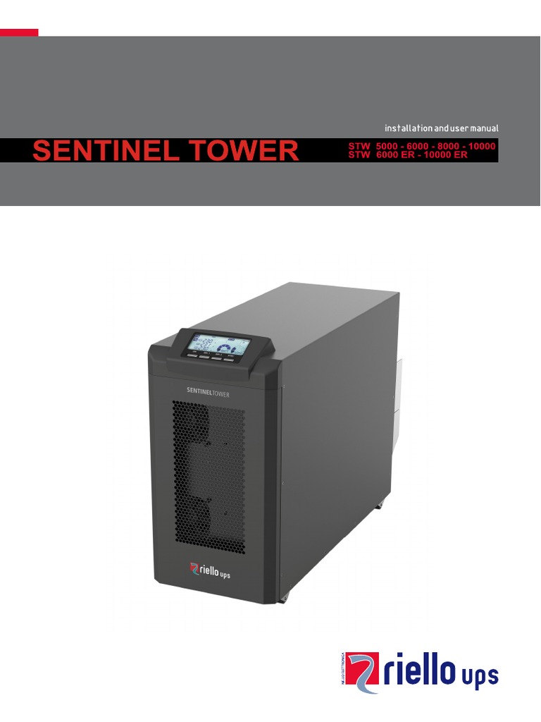 User Manual Sentinel Tower STW 5000-10000 EN | PDF | Mains Electricity ...