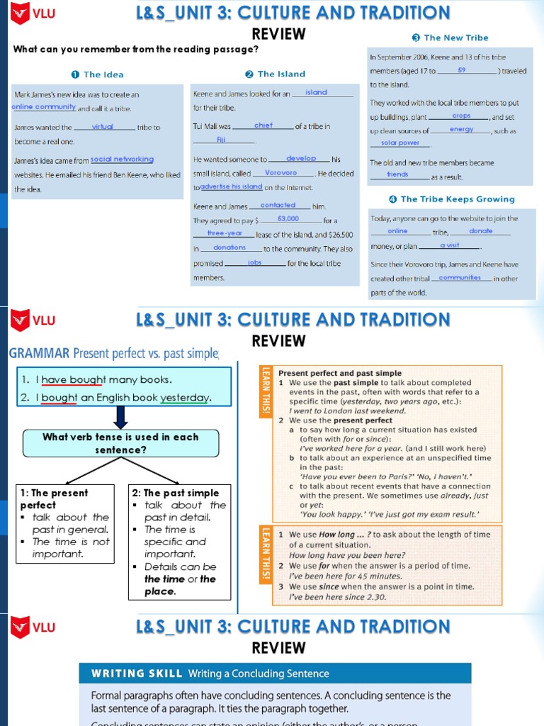 1 - Unit 3 - Section 1 - Listening Speaking A | PDF | Cowboys | Grammatical Number