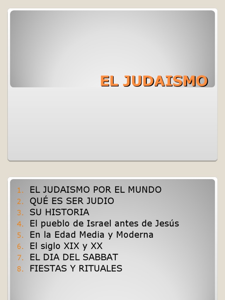El Judaismo | PDF | Templo en jerusalén | Janucá
