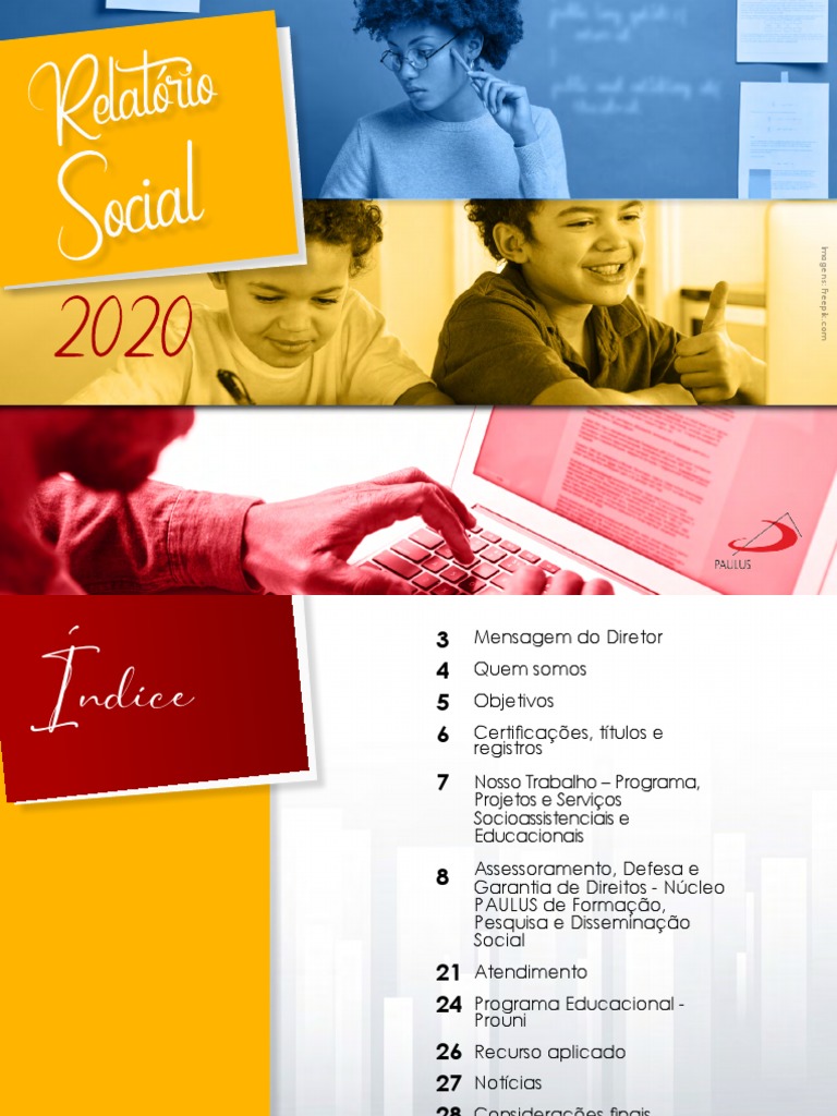 Relatorio Social 2020 Interativo | PDF | Sociologia | Trabalho social