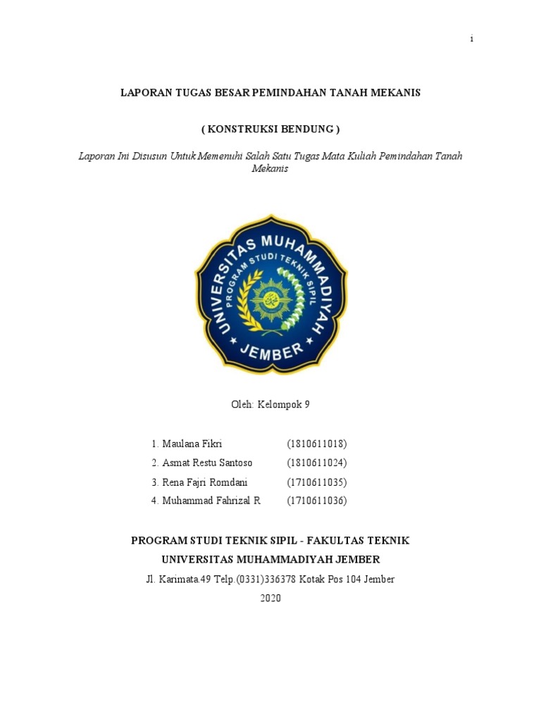 Laporan PTM Cover | PDF