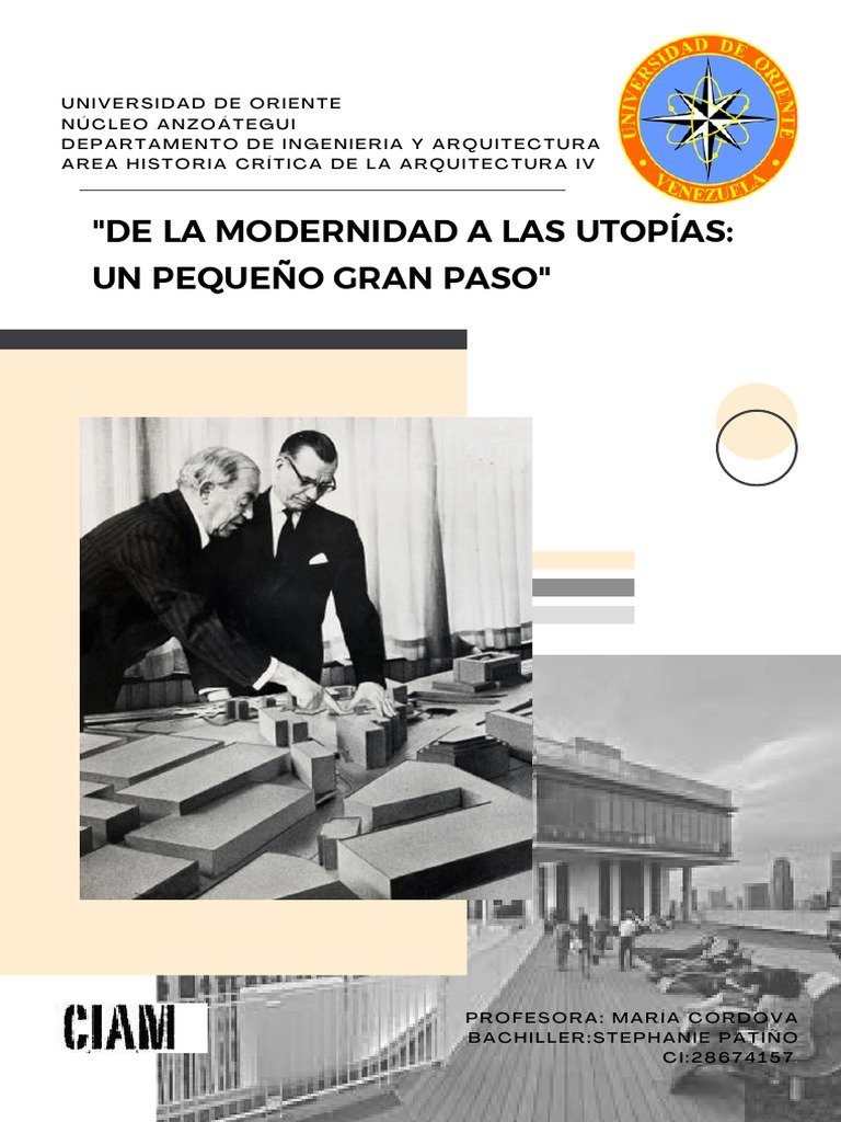 De La Modernidad A Las Utopías: Un Pequeño Gran Paso | PDF | Diseño