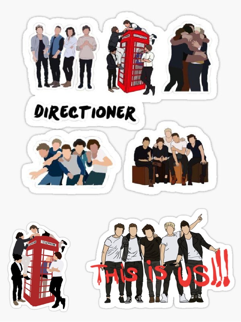 One Direction Stickers | PDF