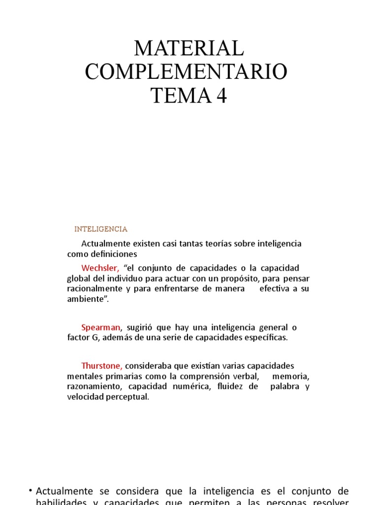 Material Complementario | PDF