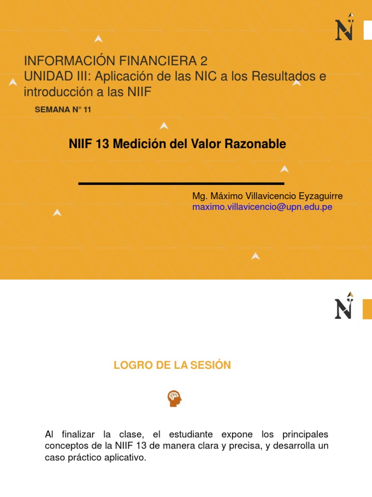 NIIF 13 Medición Del Valor Razonable | PDF