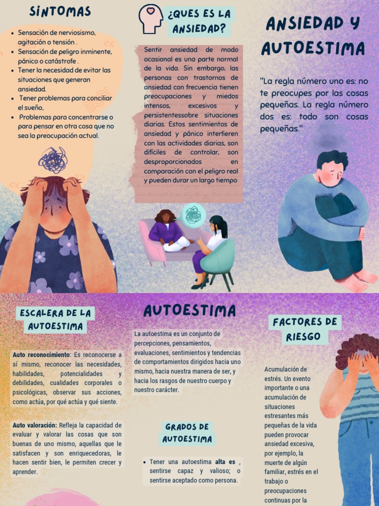 Autoestima y Ansiedad | PDF | Relaciones personales, crianza y desarrollo personal