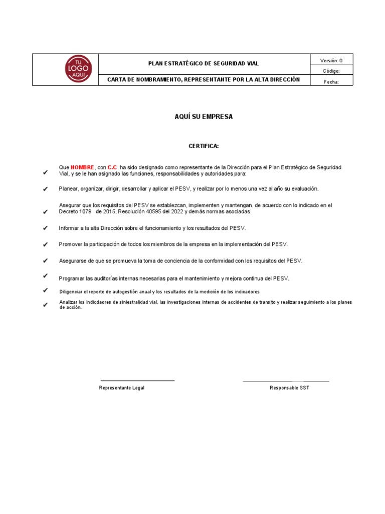 NOMBRAMIENTO | PDF