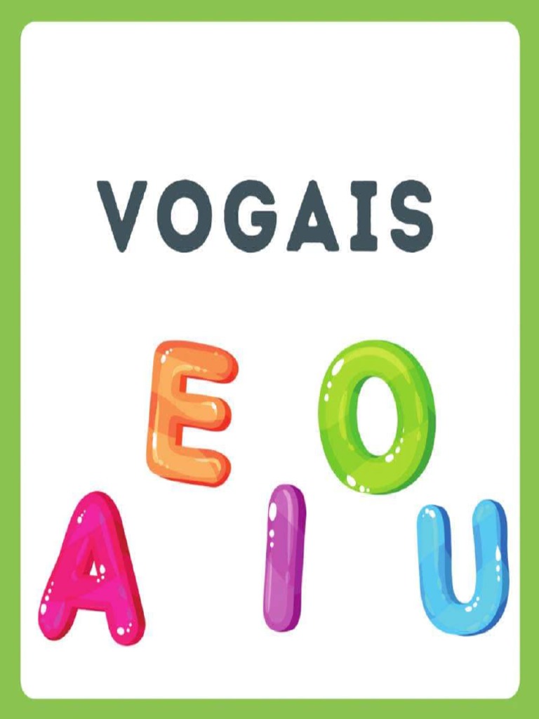 Vogais Cards | PDF