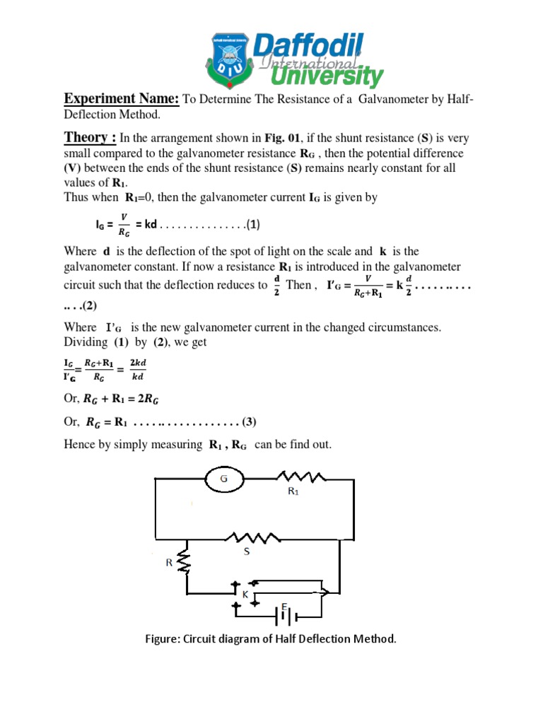 Half Deflection Method Theory Sheet | PDF