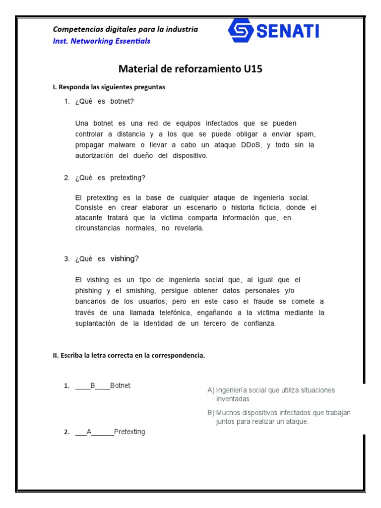 Material de Reforzamiento U15R | PDF