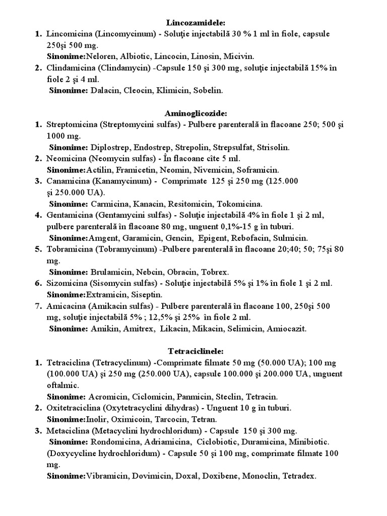 Aminoglicozide | PDF