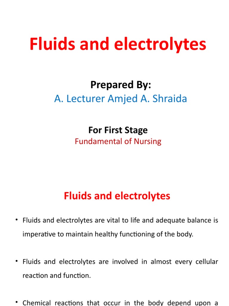 Third Space Fluid Loss Explained | PDF | Electrolyte | Blood