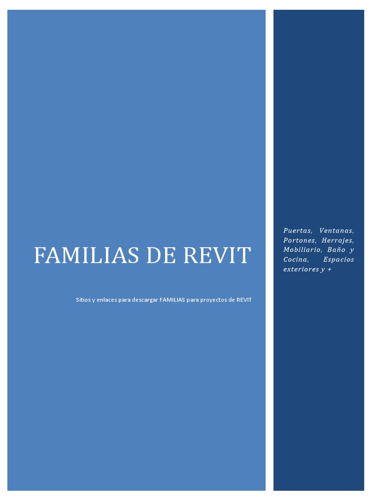 Familias de Revit (Descargas) | PDF