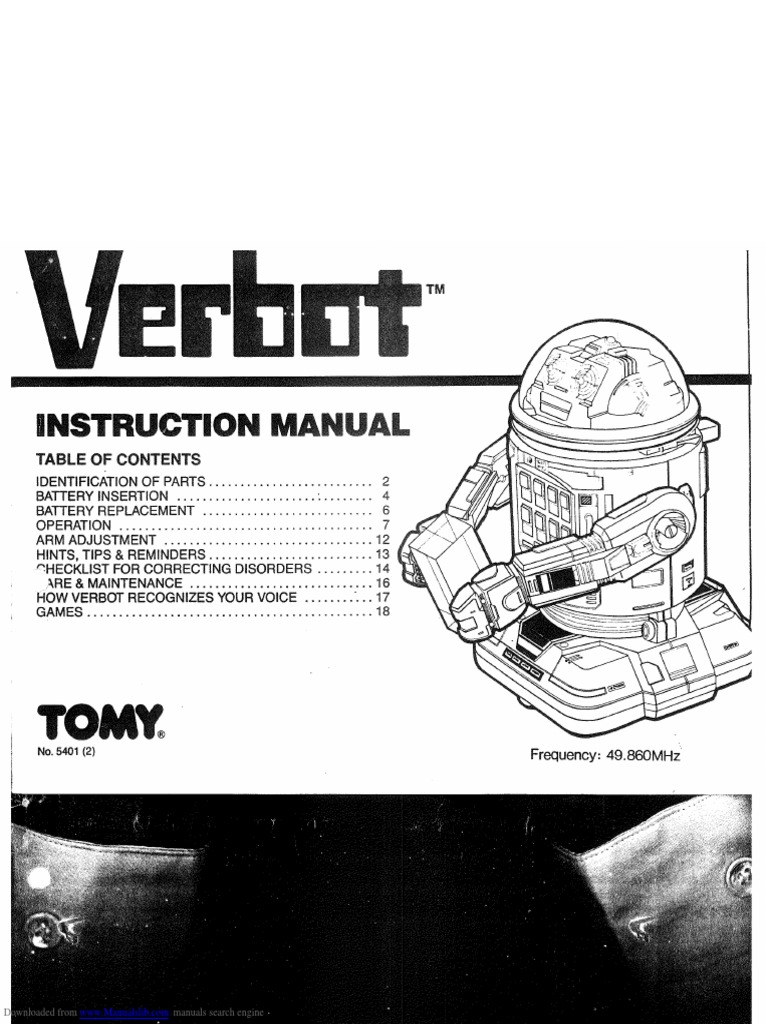 Tomy Verbot | PDF