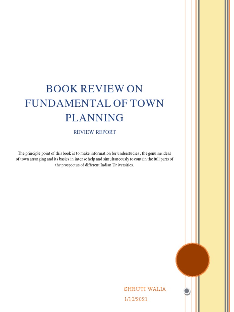 Book Review: Fundamentals of Town Planning | PDF | Zoning | Slum